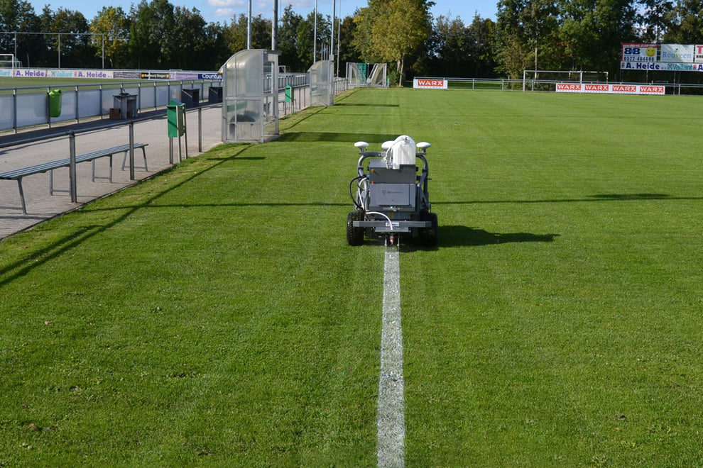 Robotic Line Marking with Mower for Perfect Lines - Robot Mowers Australia
